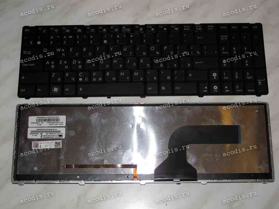 KBD Asus A52*, F50*, F70SL, G51*, G53JW, G60*, G72*, G73*, K52*, K53 ...